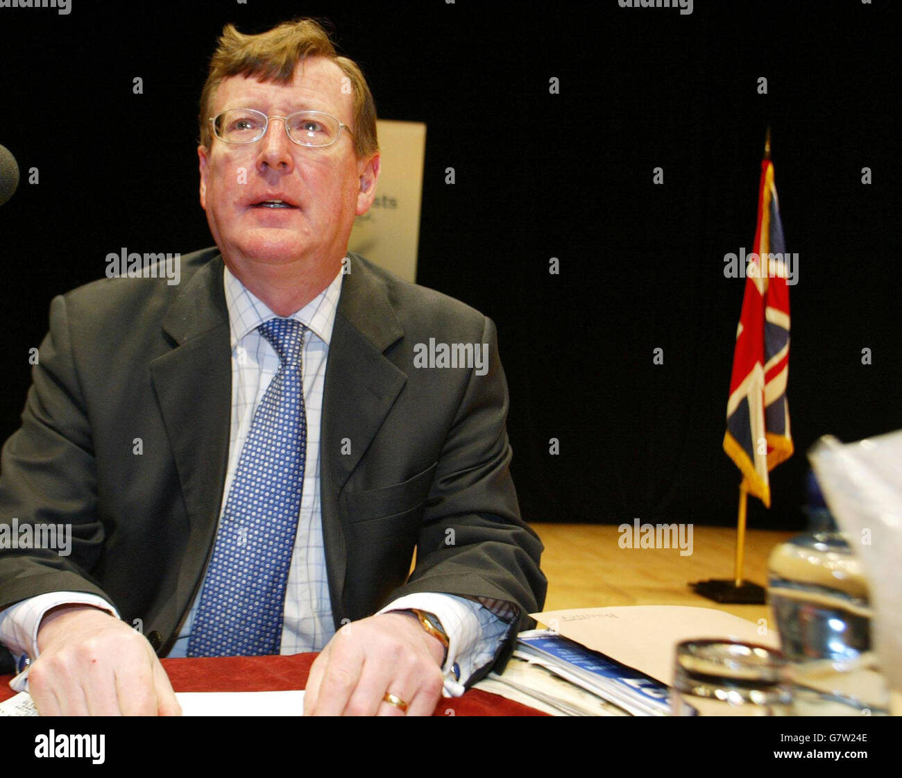 Ulster Unionist Annual General Meeting - Waterfront Hall Stock Photo ...