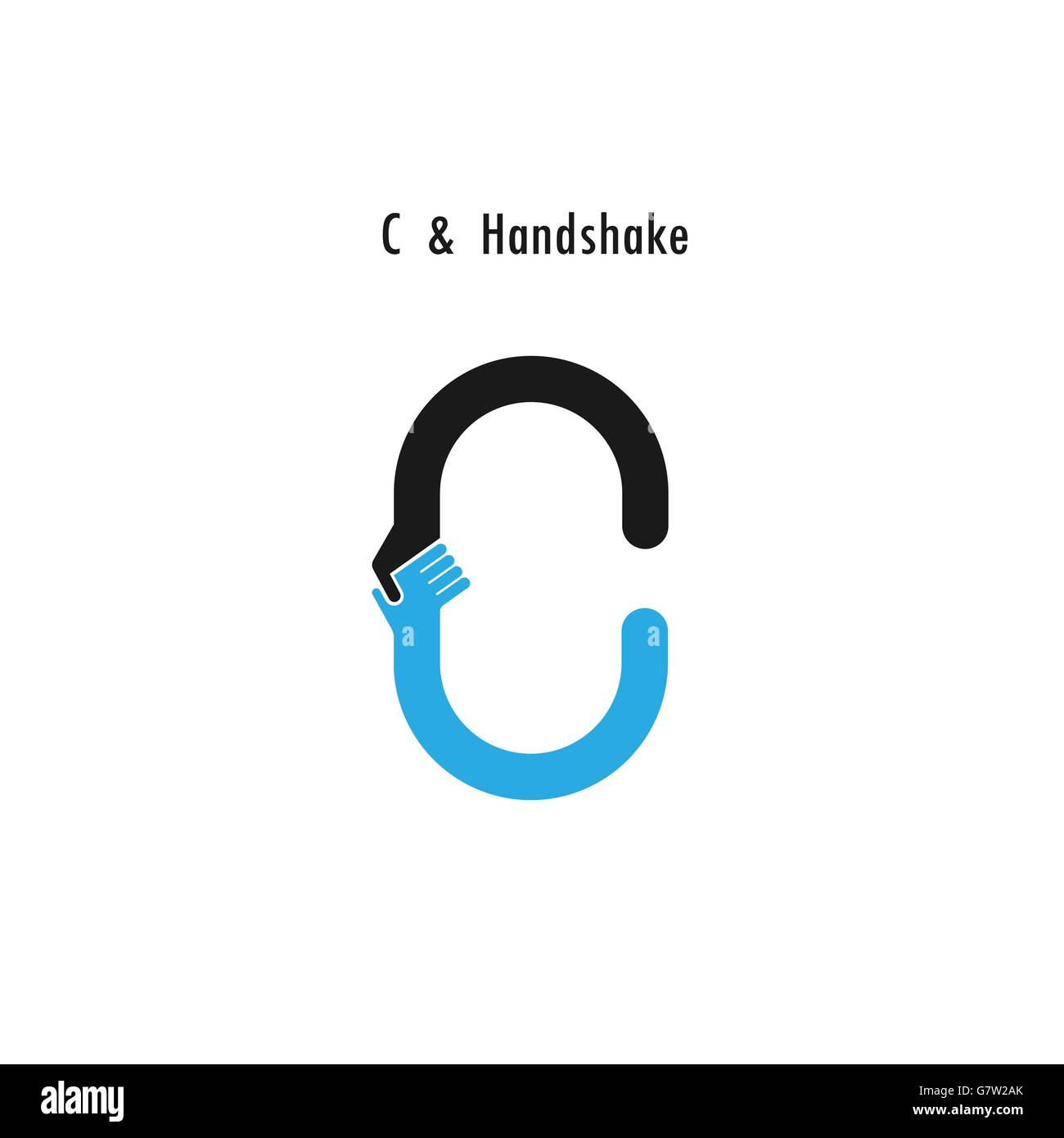 Creative C- letter icon abstract logo design vector template.Business ...