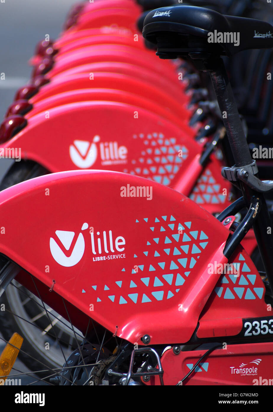 Lille city bicycles hi-res stock photography and images - Alamy