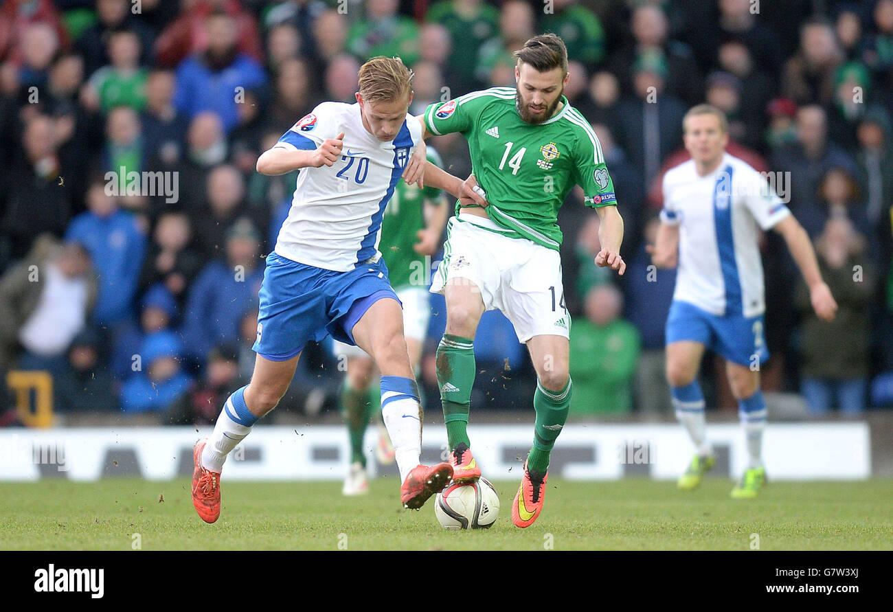 Soccer - UEFA Euro 2016 - Qualifying - Group F - Northern Ireland v ...