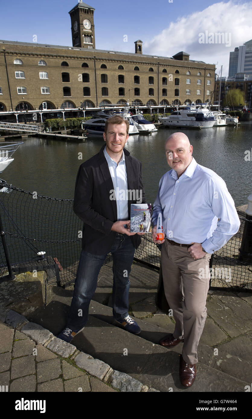 Andrew Taylor, (right) survivor of man overboard incident in the ...