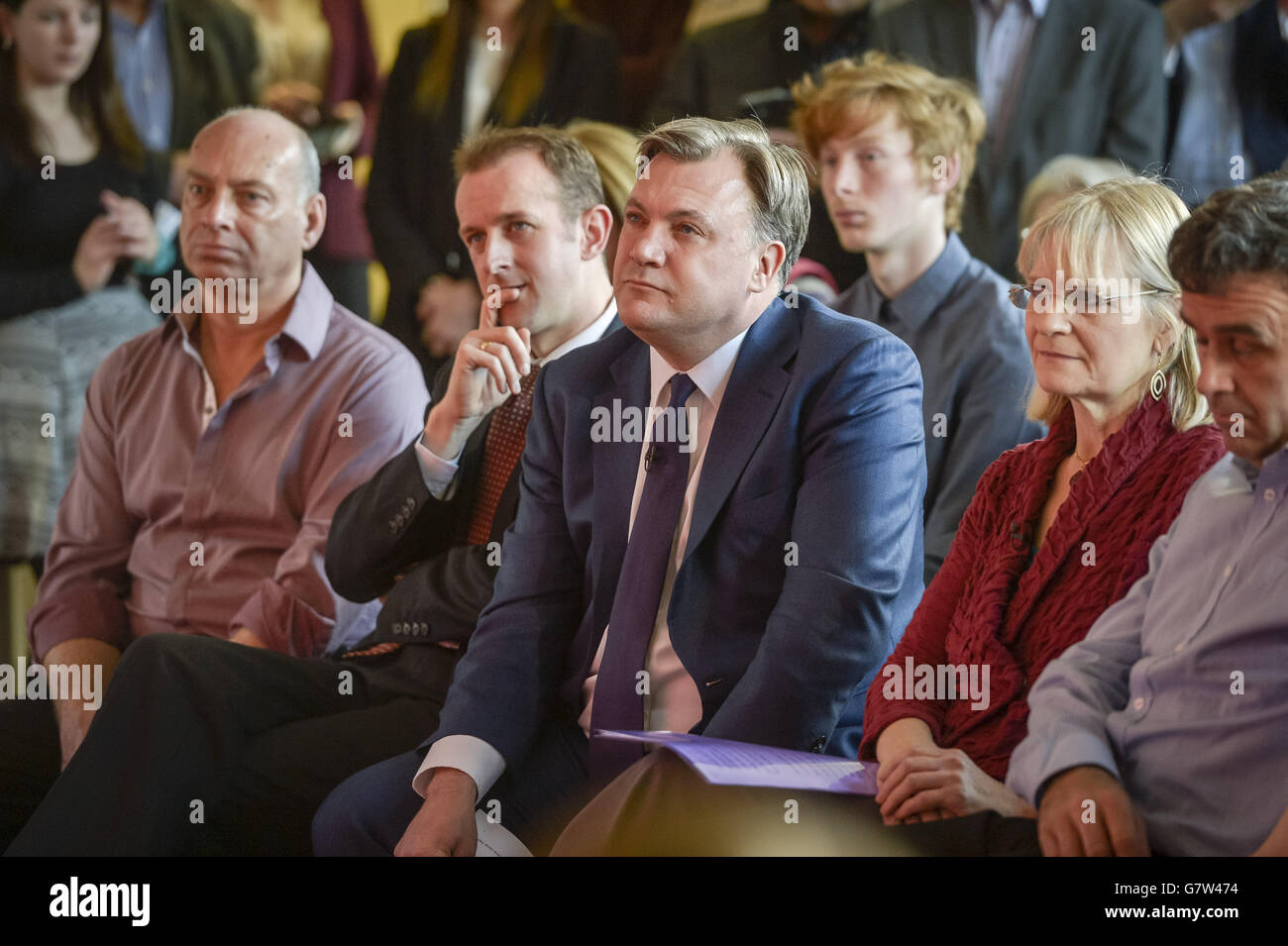 Shadow chancellor exchequer ed balls centre hi-res stock photography ...