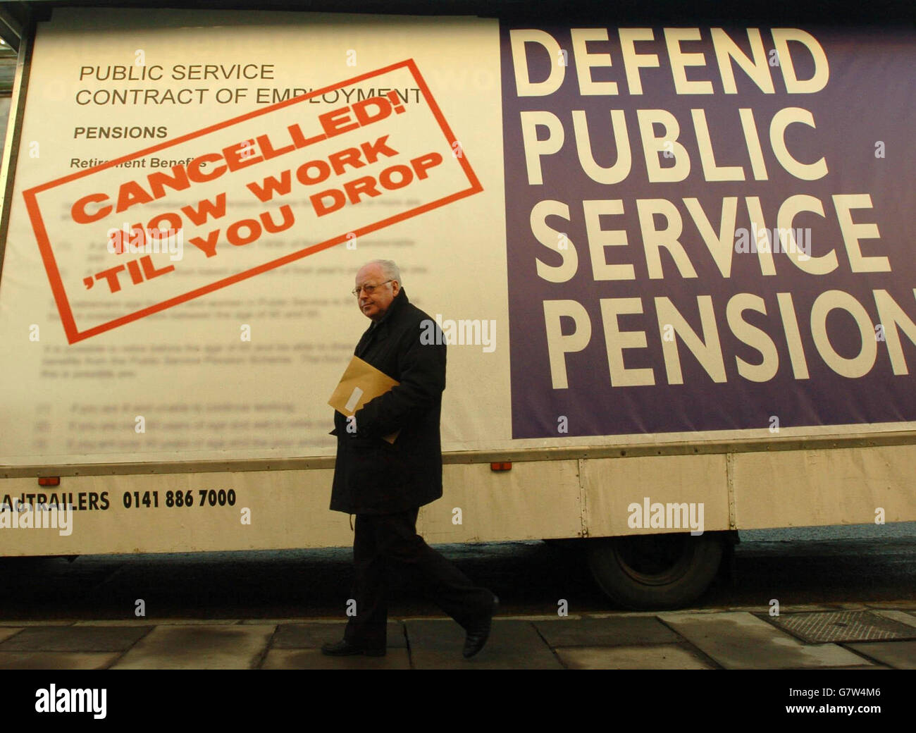 Eddie Reilly, Scottish Secretary for Public Commercial Services ...