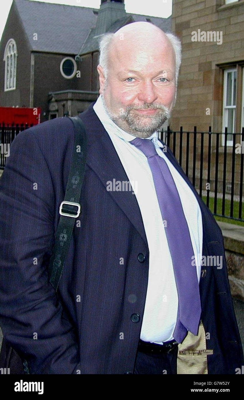 Dr Kenneth Aitken - Stornoway Sheriff Court Stock Photo - Alamy