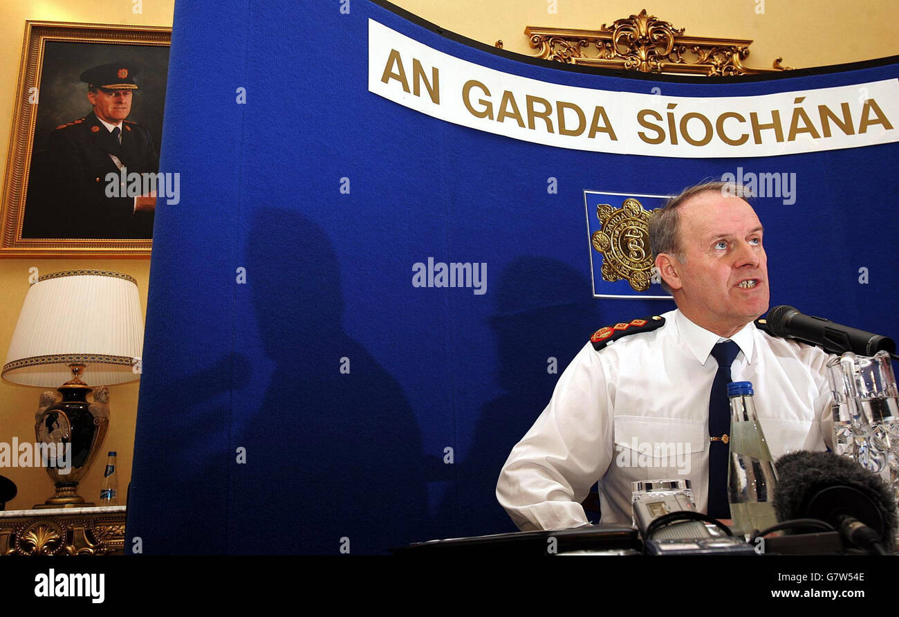 Garda Commissioner Noel Conroy at Garda Headquarters Stock Photo - Alamy