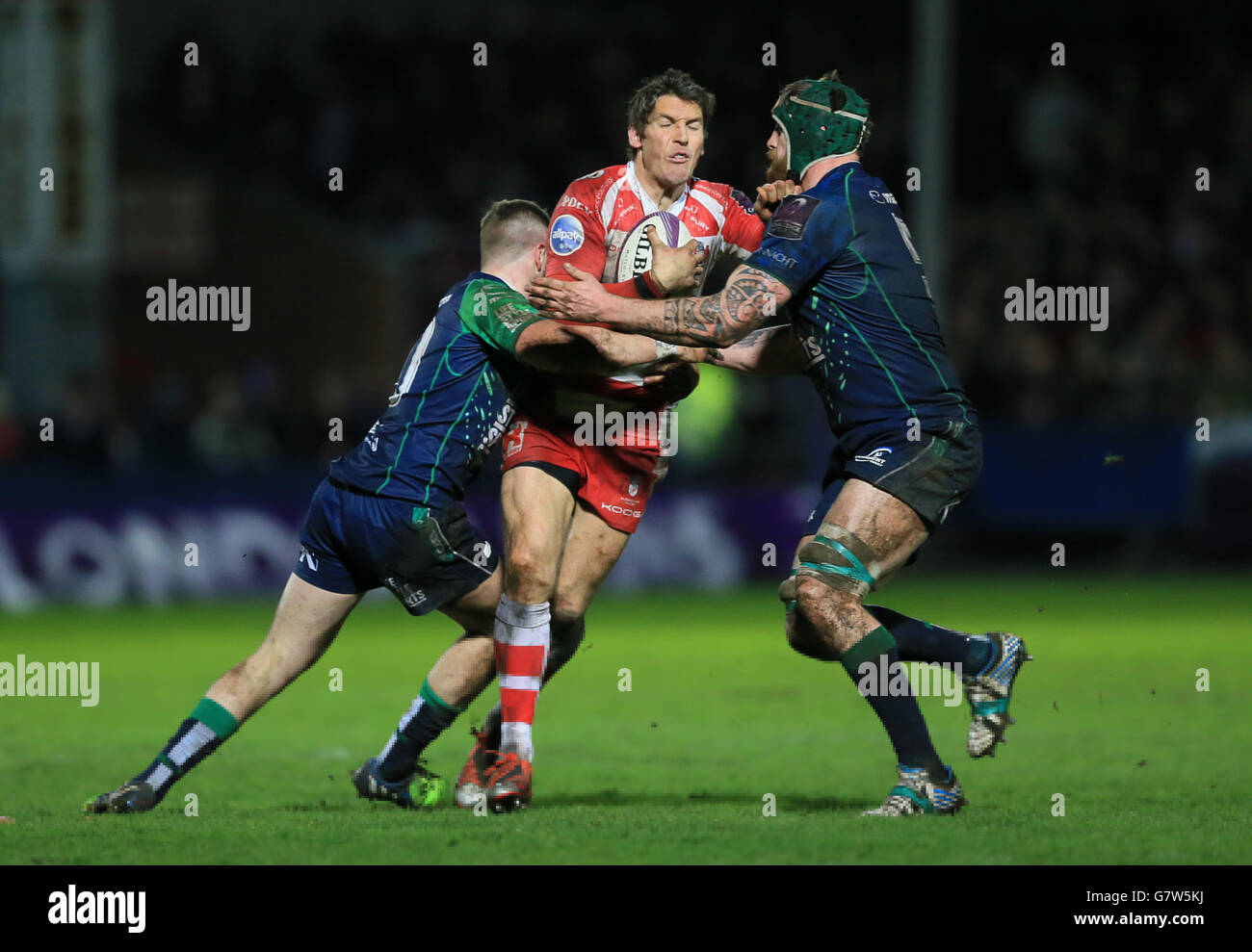 Left to right gloucester rugbys james hook hi-res stock photography and ...