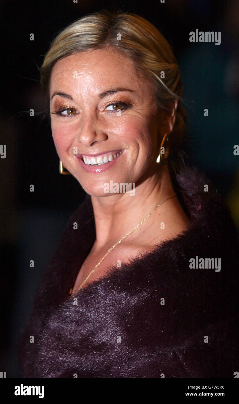 Actress tamzin outhwaite arrives hi-res stock photography and images ...
