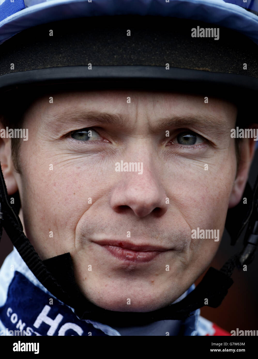 Jamie Spencer heads out to ride in The Betfred 'Home Of Goals Galore ...