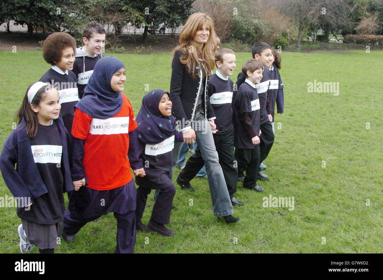 Walks with children from millfields community school in clapton hi-res ...