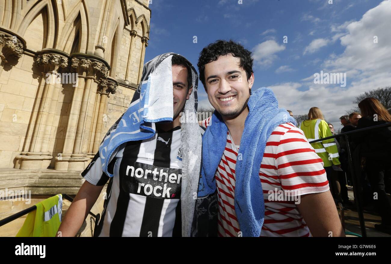 Christian Pillai and Christopher Pillai (right) after being baptised by ...