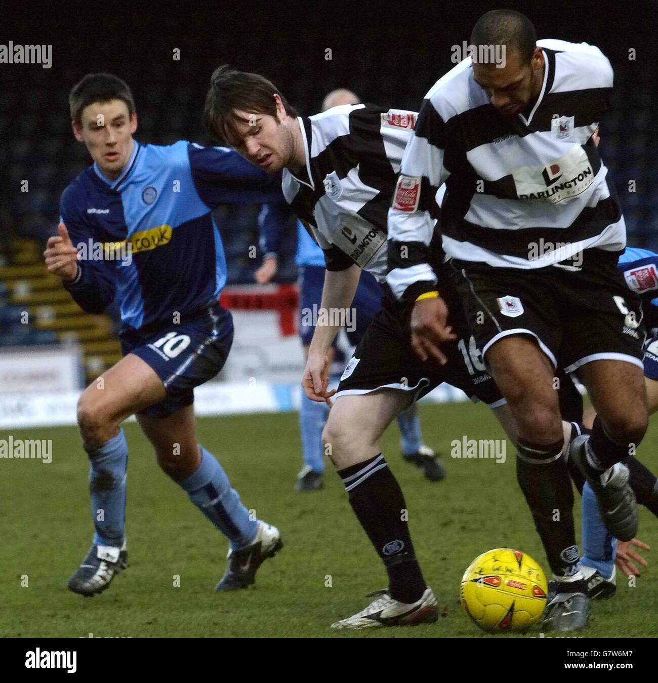 Darlington teammates stephen thomas hi-res stock photography and images ...