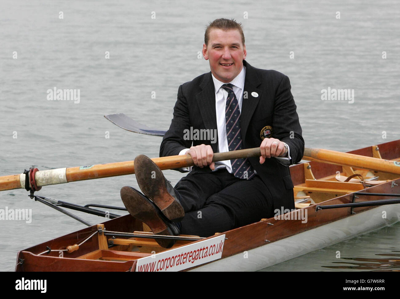 Four times olympic gold medallist sir matthew pinsent hi-res stock ...