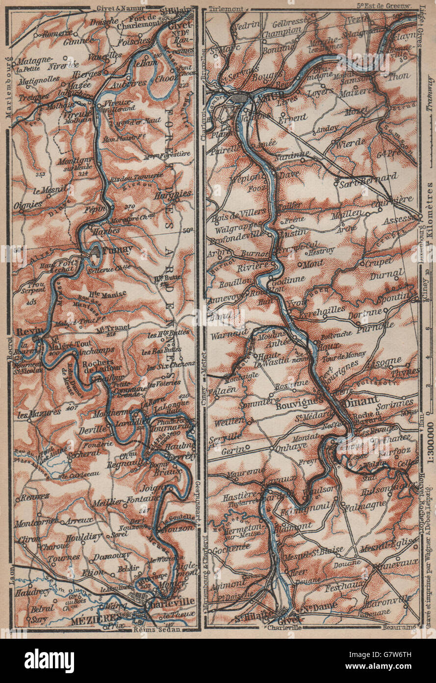 Charleville map hi-res stock photography and images - Alamy