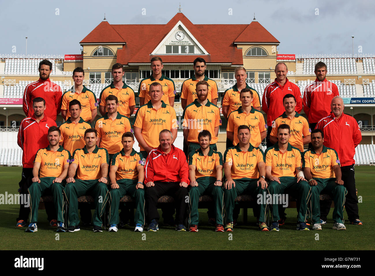 Nottinghamshire team group hi-res stock photography and images - Alamy