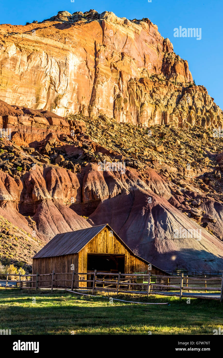 landscape of capitol reef national park, utah us Stock Photo - Alamy