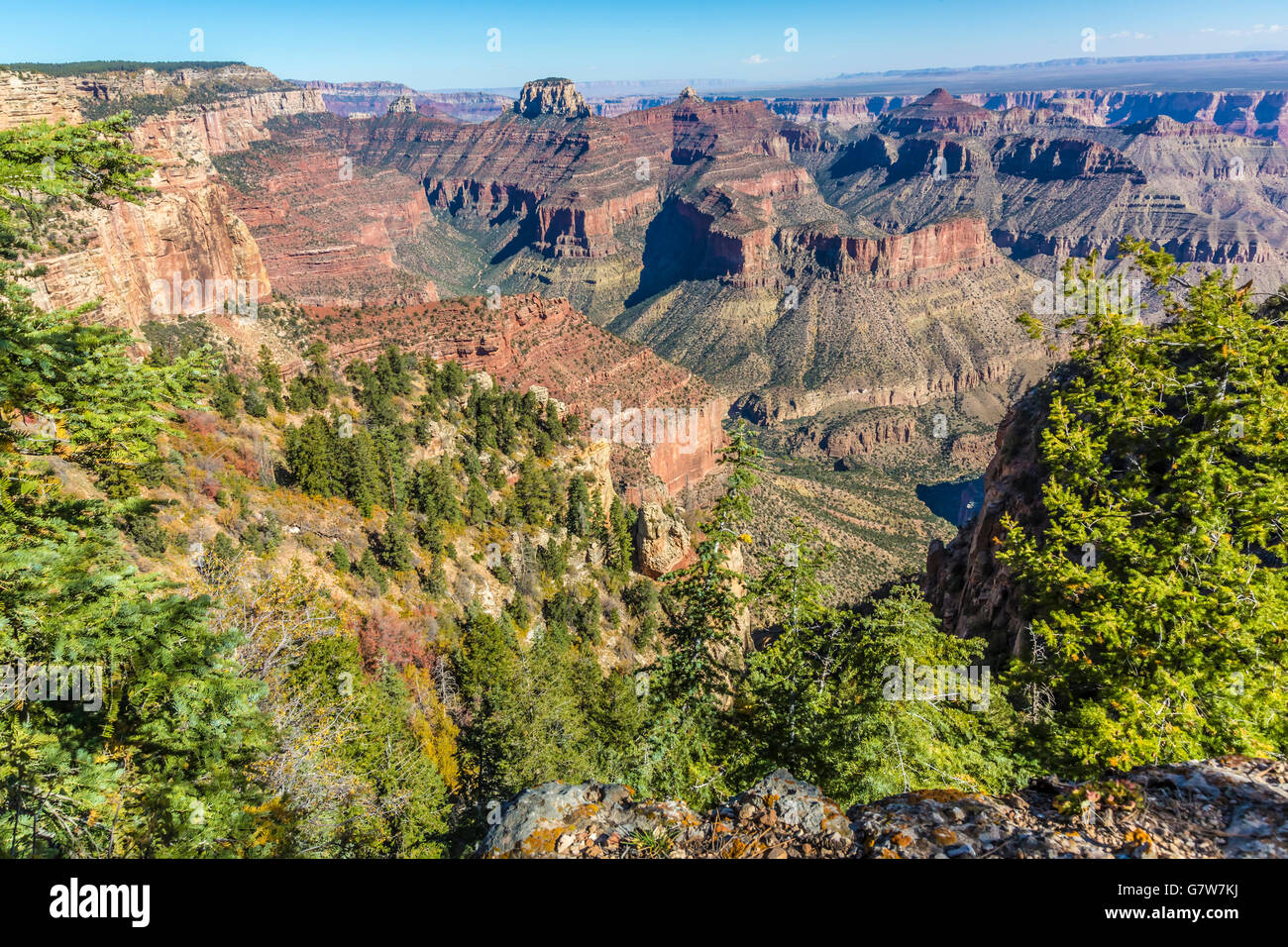 landscape north rim of grand canyon, arizona us Stock Photo - Alamy