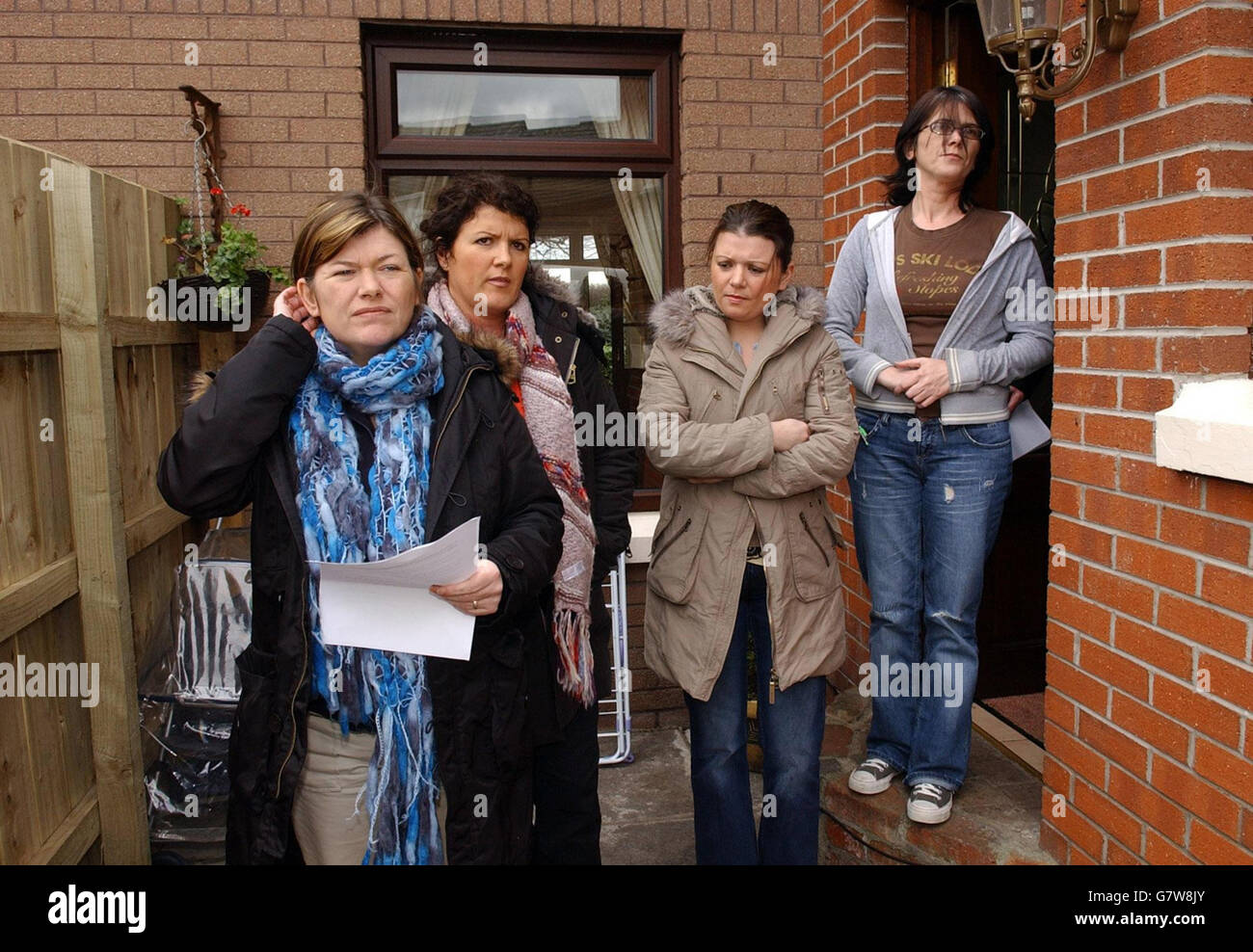 Robert McCartney murder press conference Stock Photo - Alamy