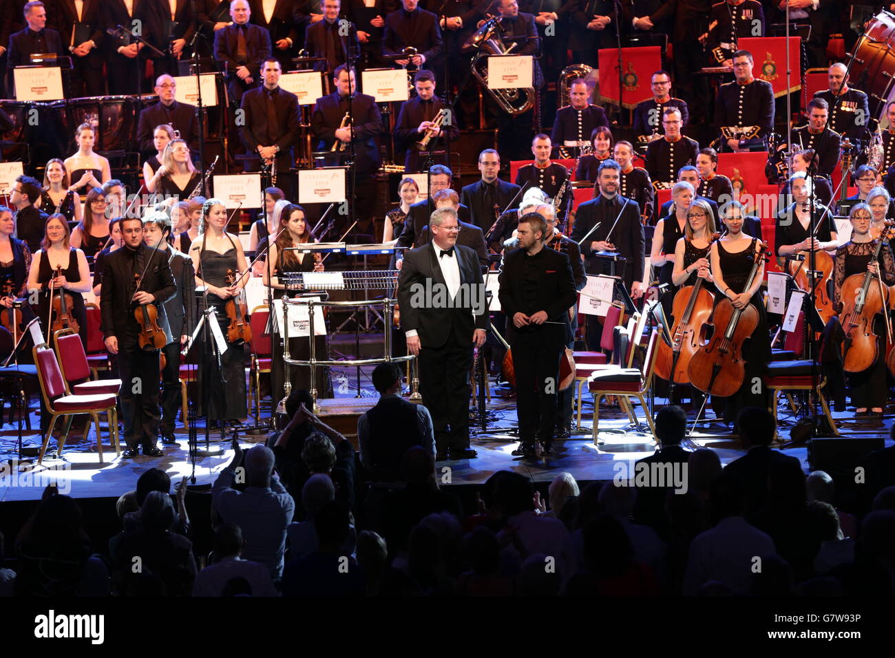 Chorus classic fm live londons royal albert hall hi-res stock ...