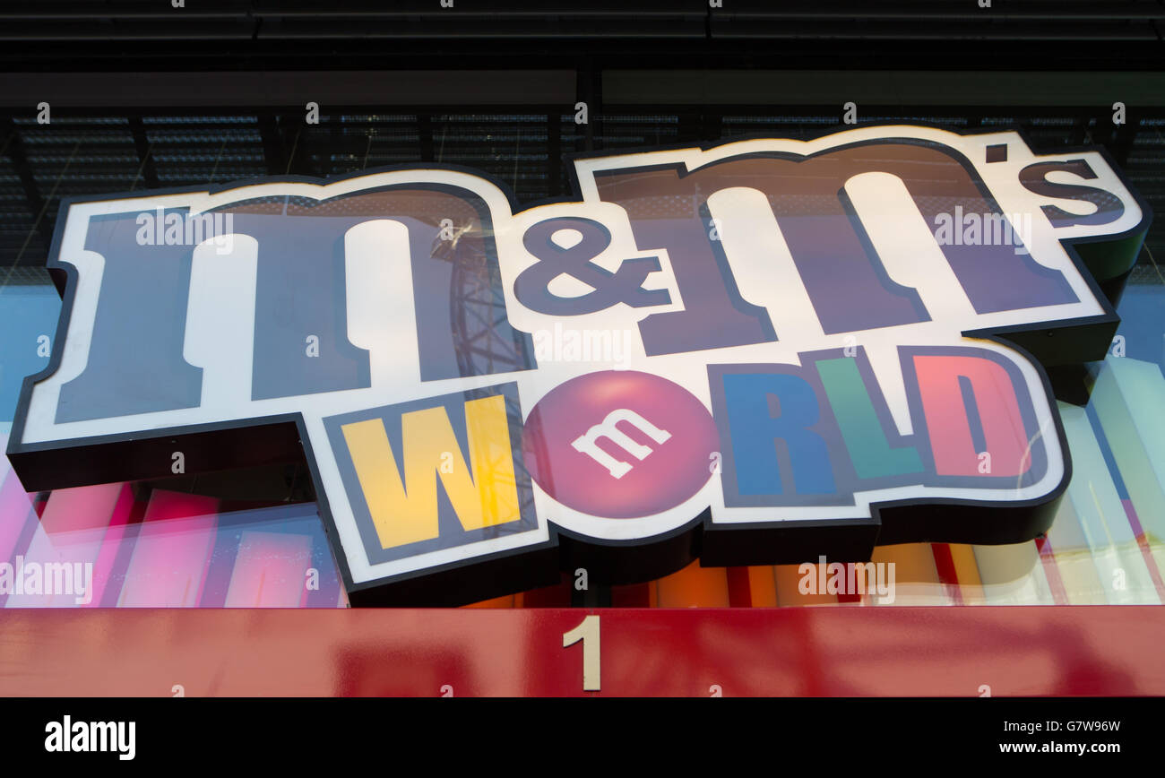 M&M's Character Election - London. M&M's World Store in Leicester ...