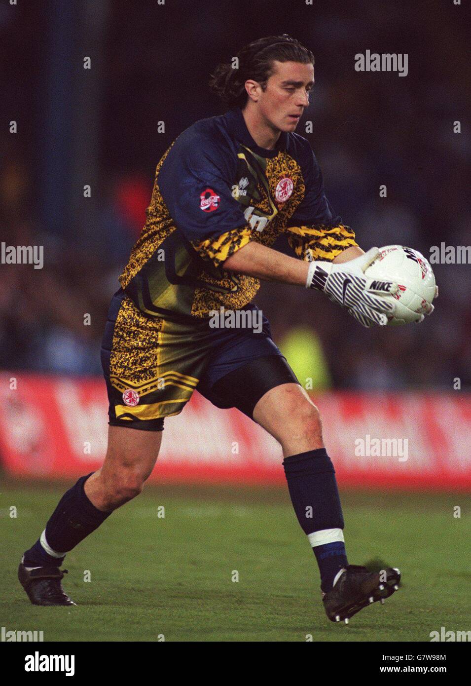 Soccer - Coca cup Final Replay - Middlesbrough v Leicester City. Ben ...