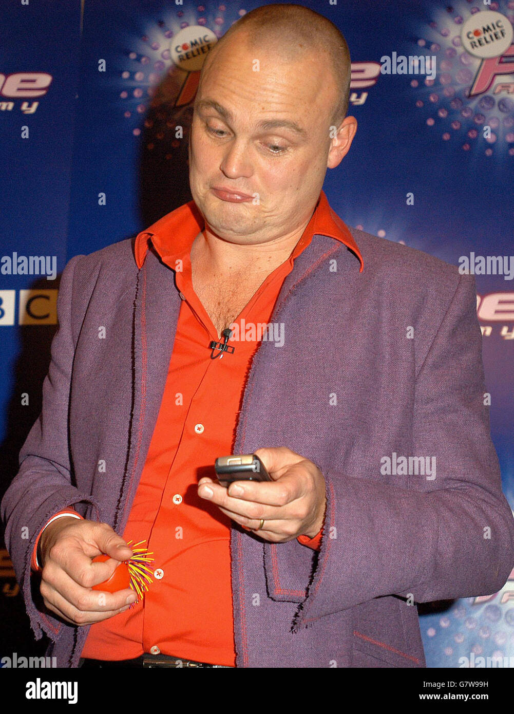 Comic Relief does Fame Academy - Lambeth College. Comedian Al Murray ...