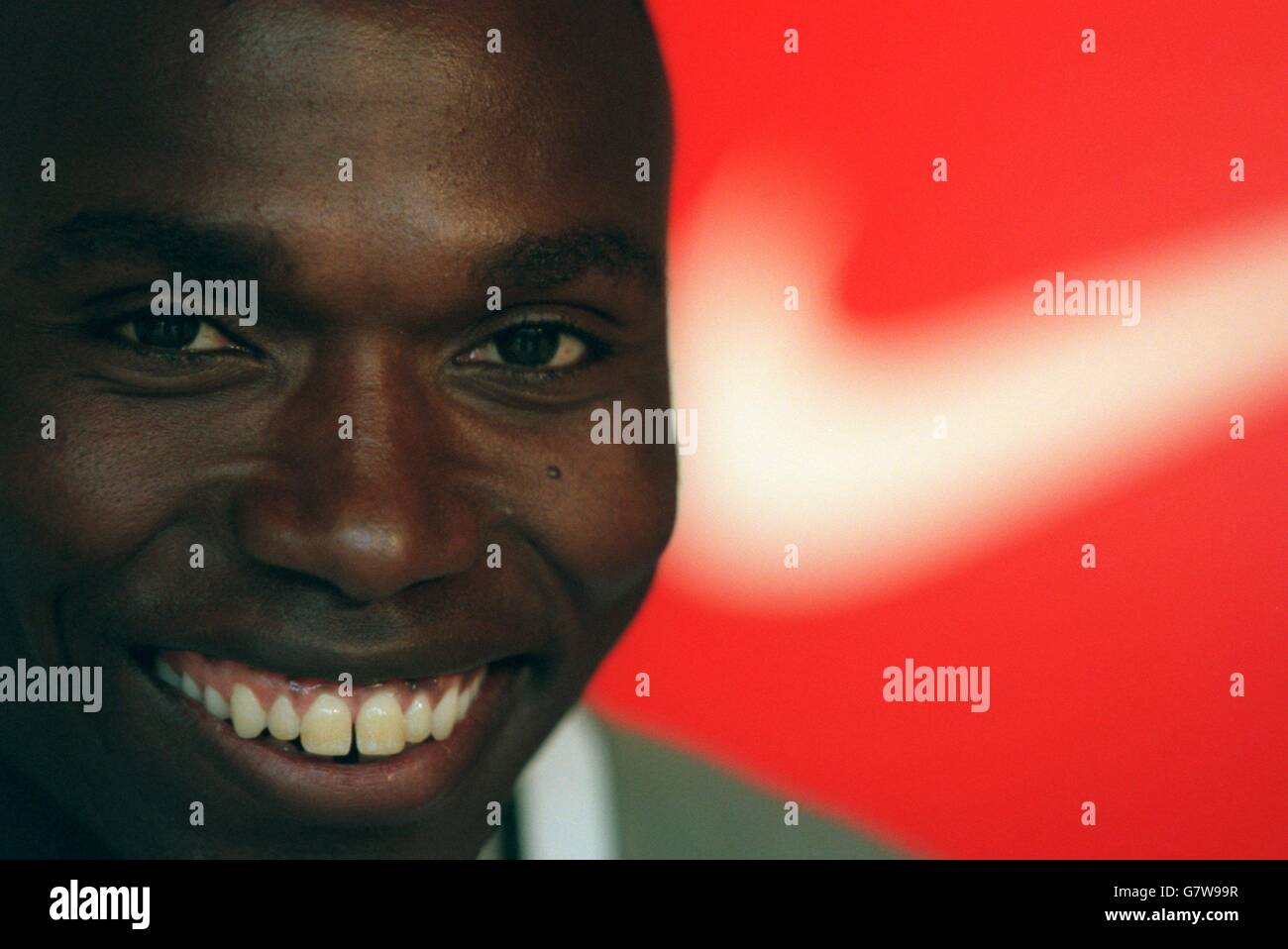 Athletics - Denmark - Wilson Kipketer Stock Photo - Alamy