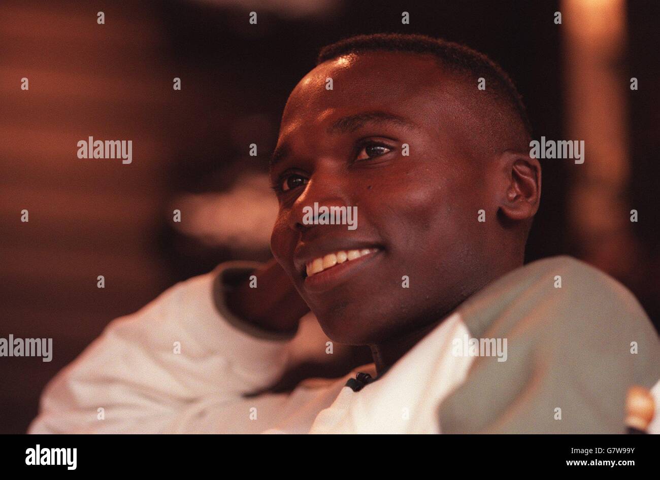 Athletics - Denmark - Wilson Kipketer Stock Photo - Alamy