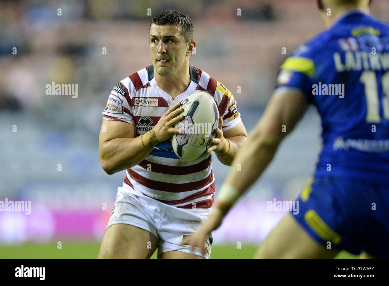 Rugby League - First Utility Super League - Wigan Warriors v Warrington ...
