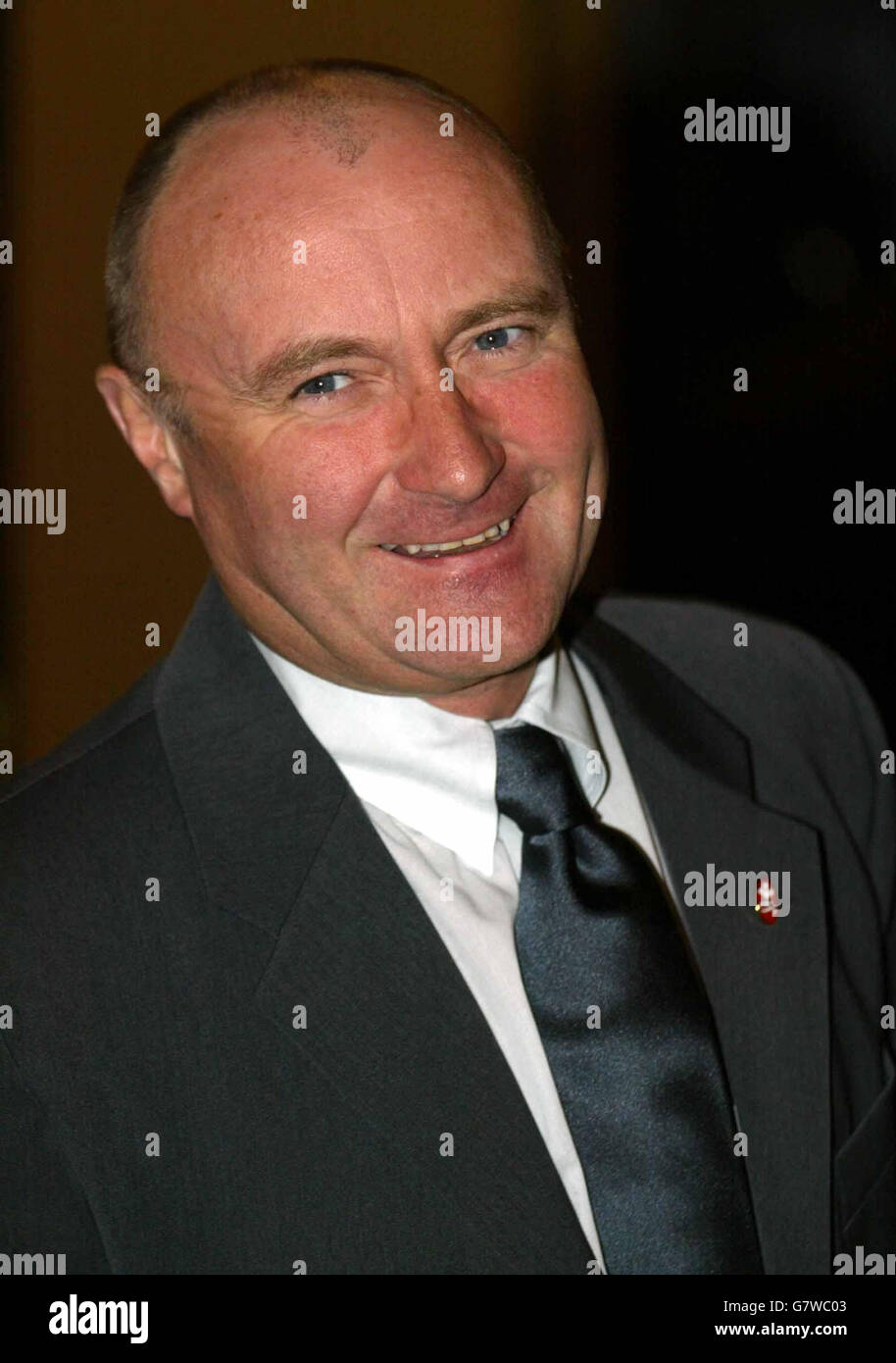 Royal Music Day Reception - Buckingham Palace. Singer Phil Collins ...
