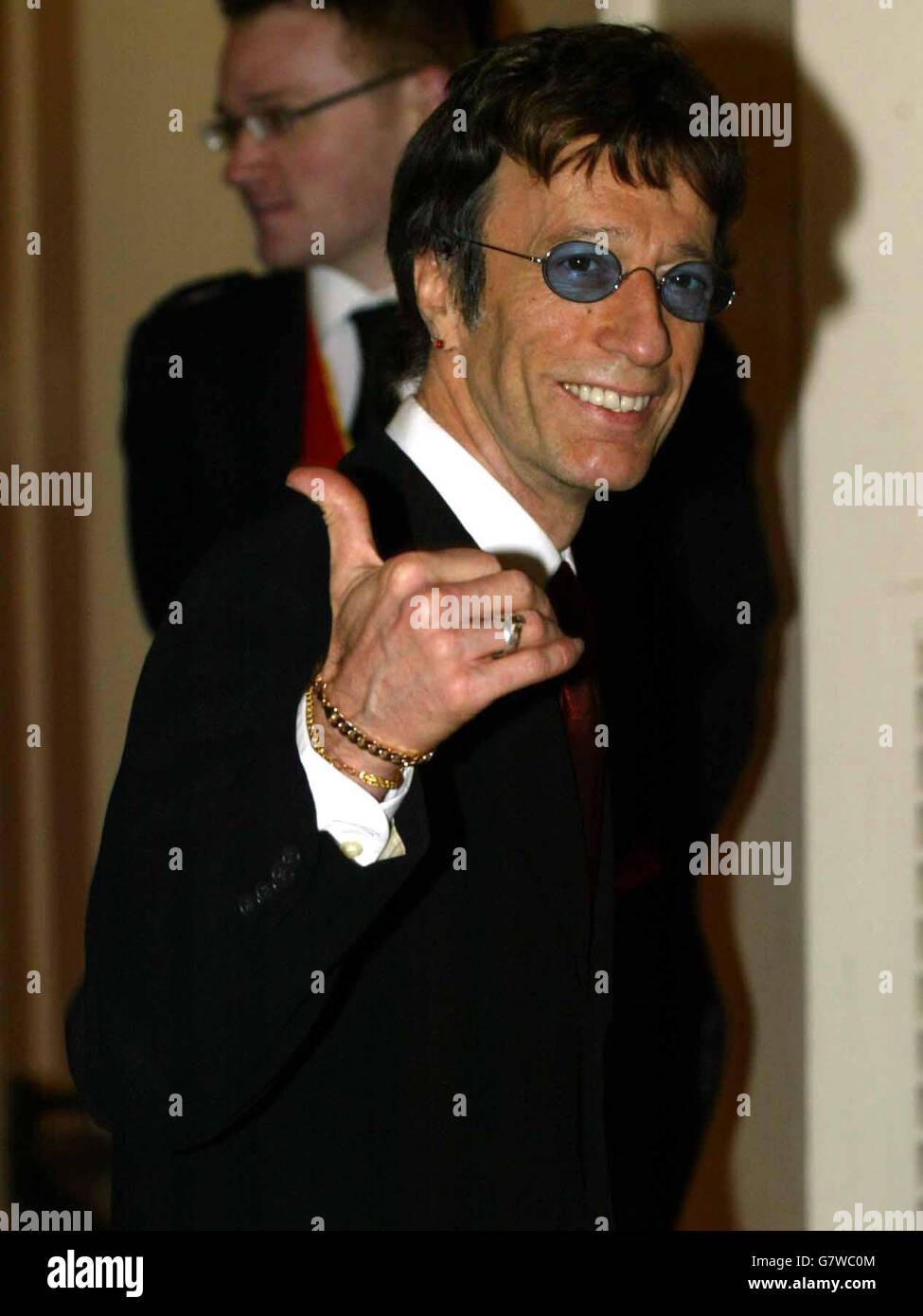 Royal Music Day Reception - Buckingham Palace. Robin Gibb Stock Photo ...