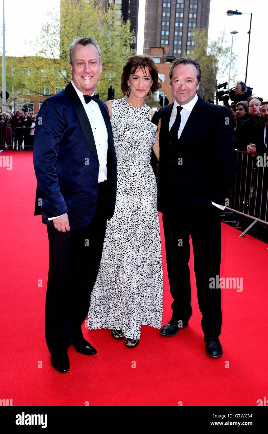 (left to right) Stephen Tompkinson, Haydn Gwynne and Neil Pearson ...