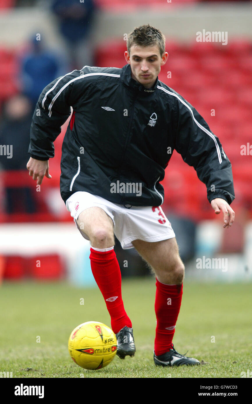 Scott dobie nottingham forest hi-res stock photography and images - Alamy