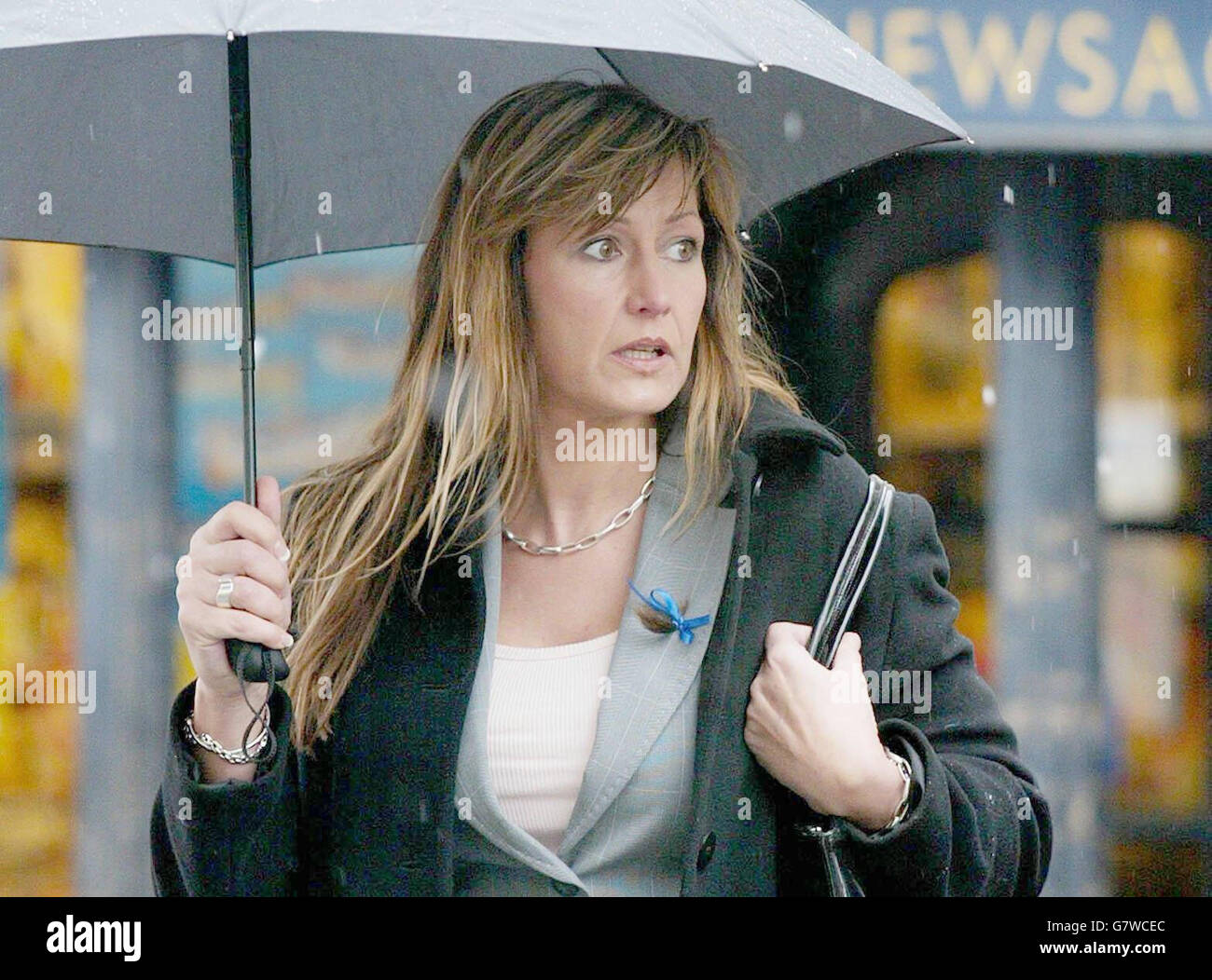 Mary Wragg arrives to continue giving her evidence in the trial of ...