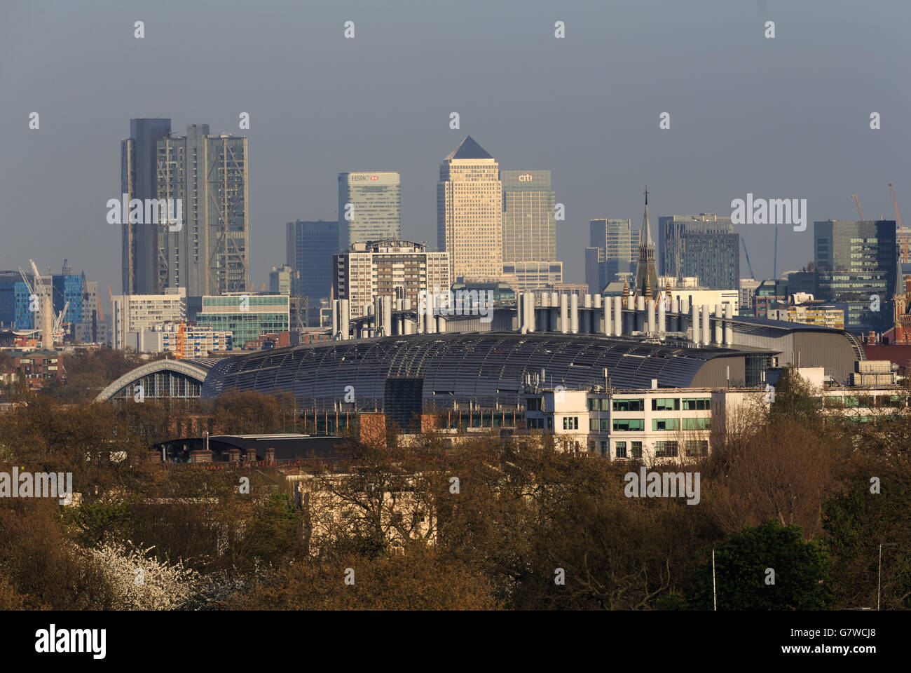 Views of london from a hill hi-res stock photography and images - Alamy
