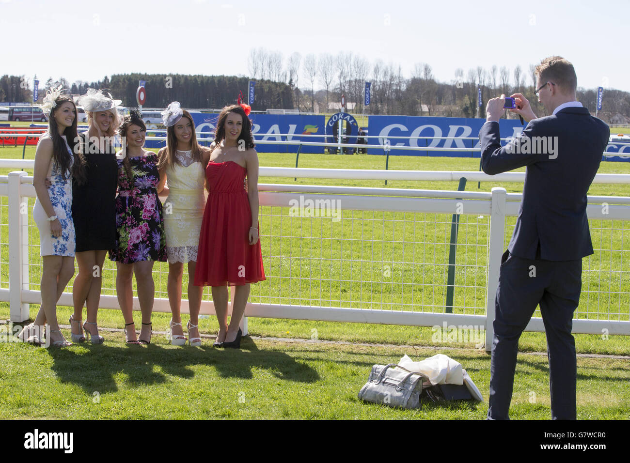 Coral scottish grand national day ayr racecourse hi-res stock ...