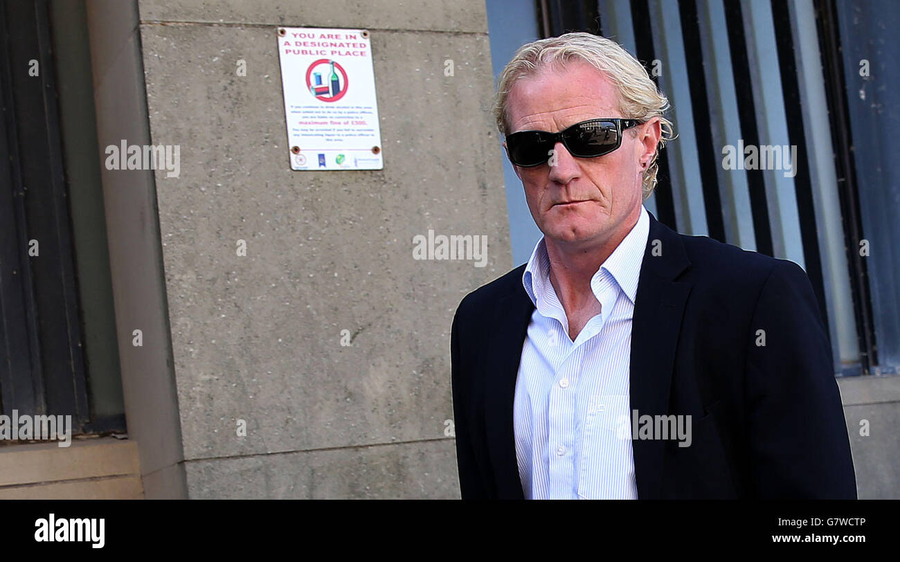 Former Scotland football captain Colin Hendry (left), 49, of Coopers ...
