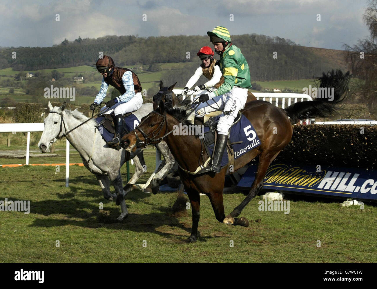 Horse Racing - Ludlow Racecourse Stock Photo - Alamy
