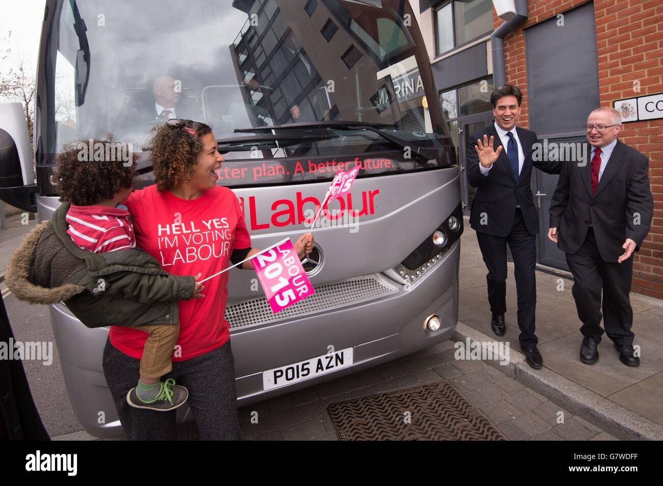Labour supporters hi-res stock photography and images - Alamy