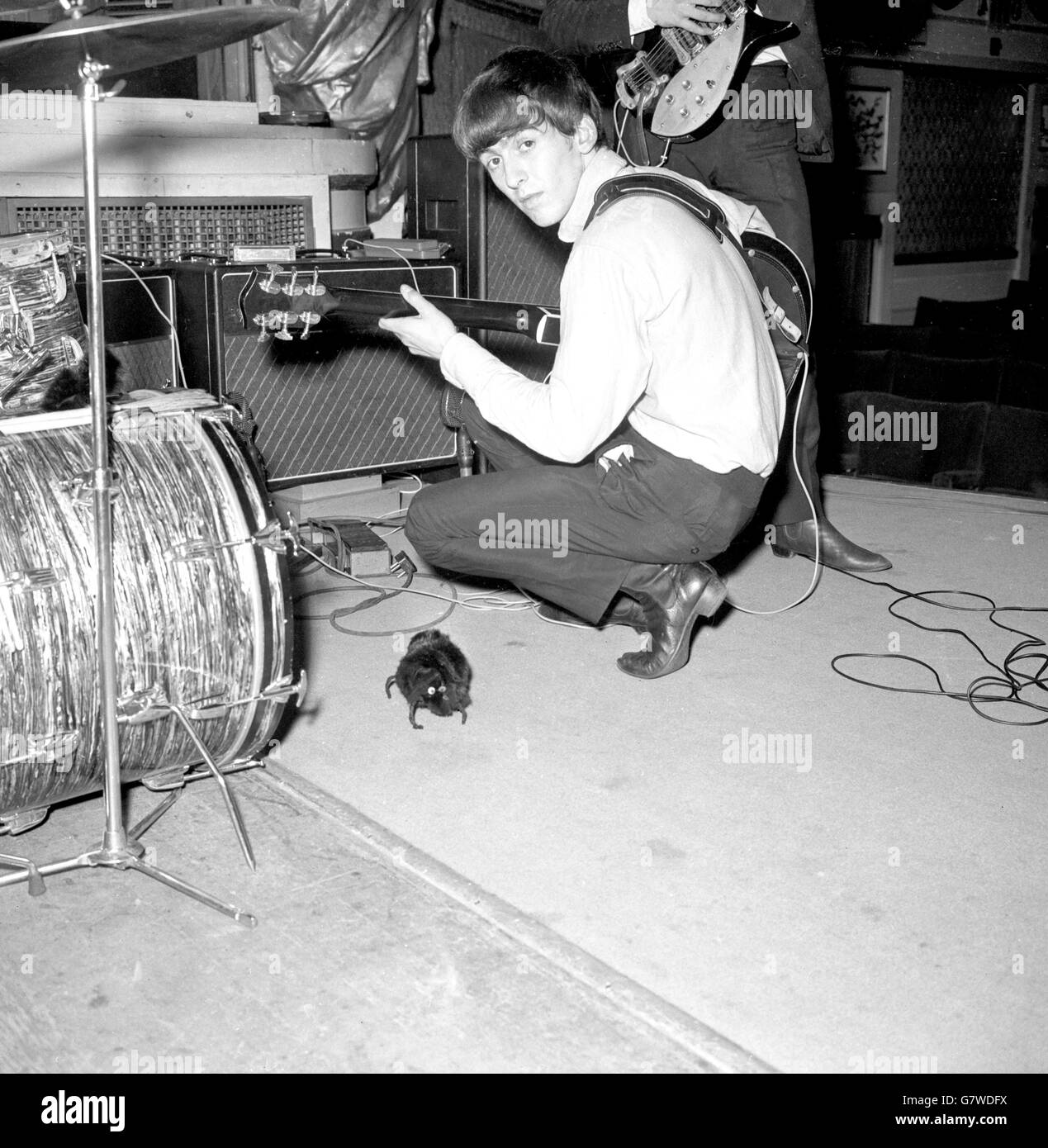 Music - The Beatles - 'Easy Beat' - BBC Radio, London Stock Photo - Alamy