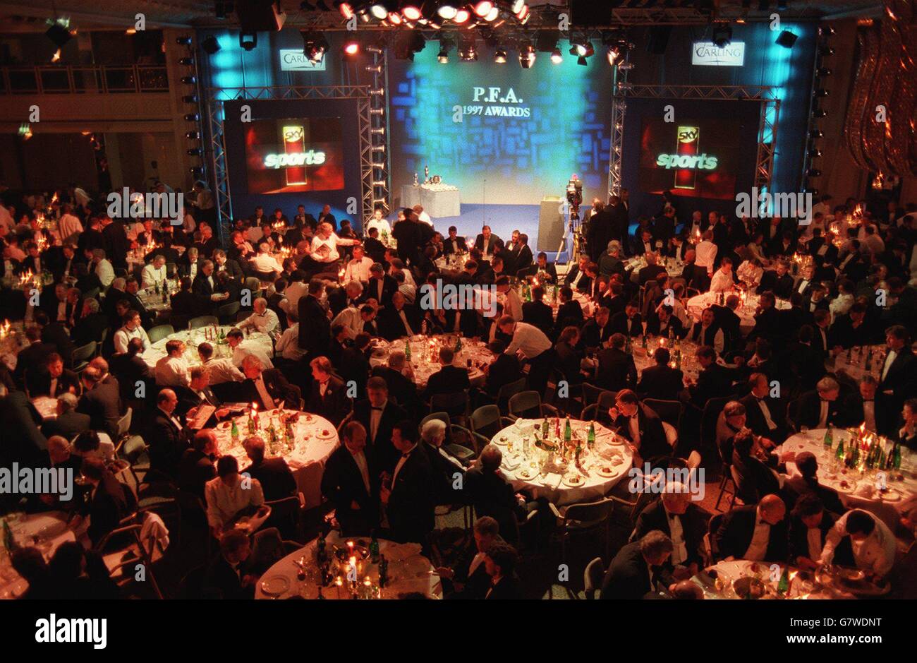 Soccer - P.F.A. Awards. P.F.A . Awards Stock Photo - Alamy