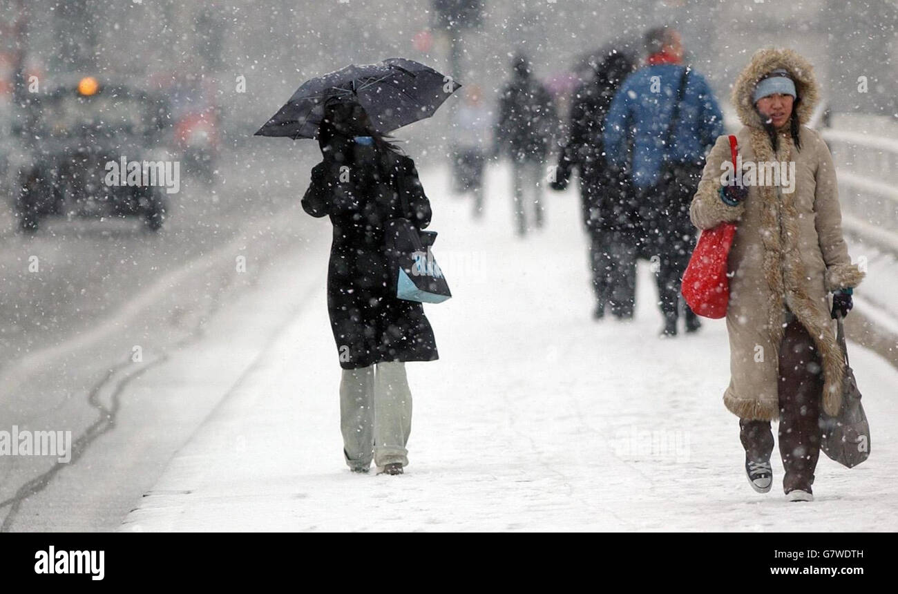 Winter Weather 2005 Stock Photo - Alamy