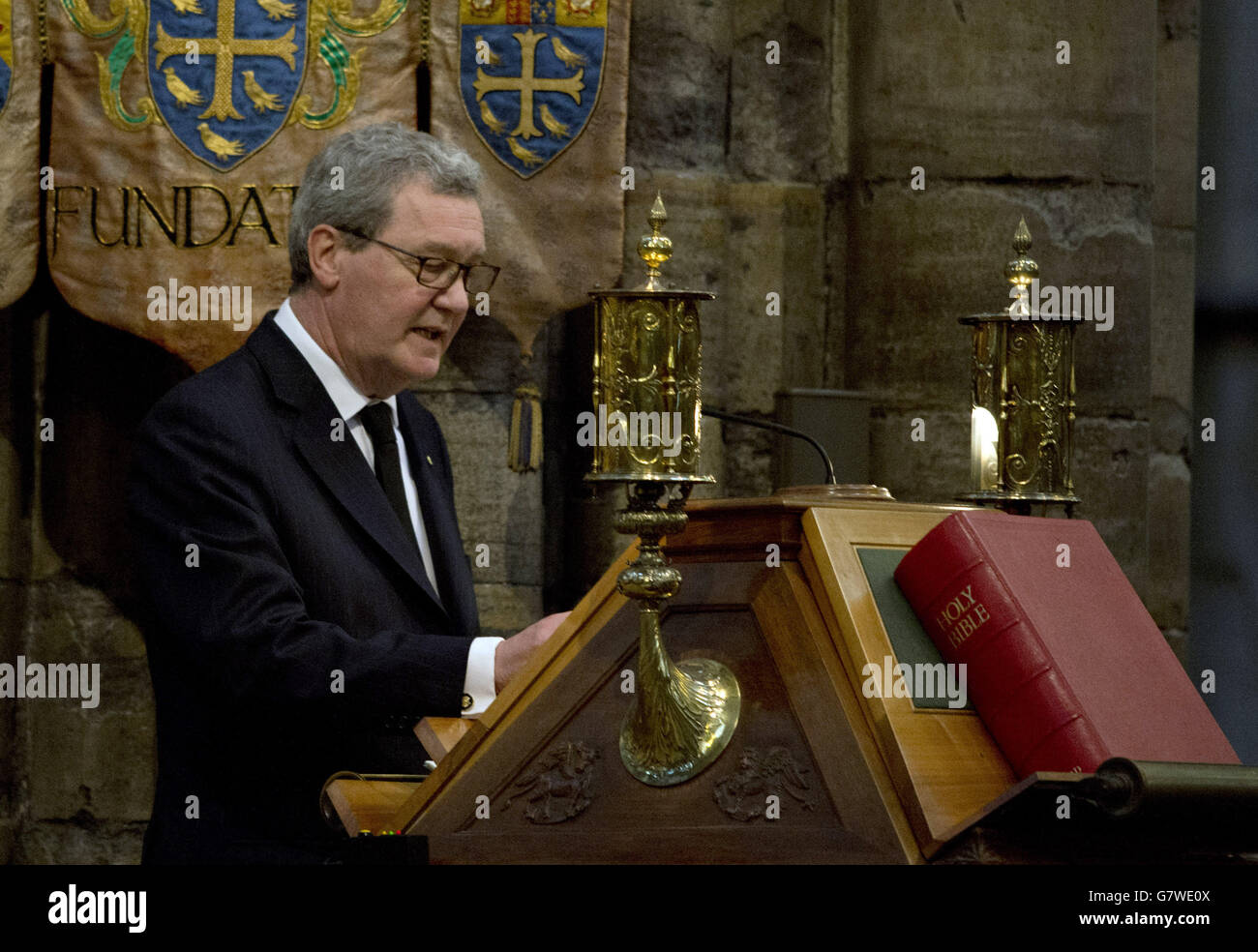 High Commissioner for Australia Alexander Downer speaks during the ...