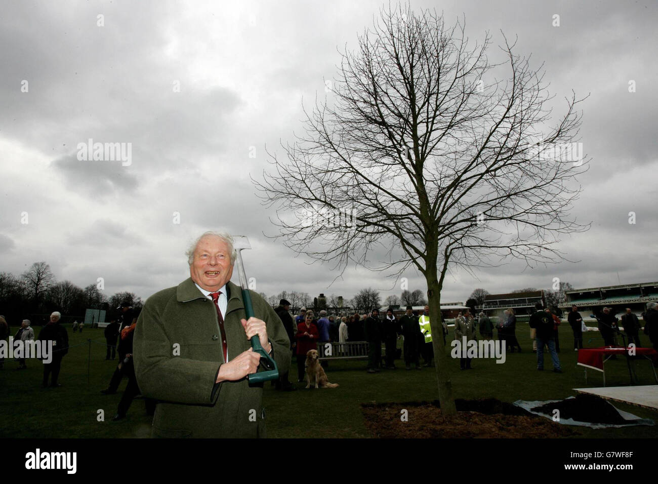 Former President of Kent County Cricket Club, Robert Neame, during the ...