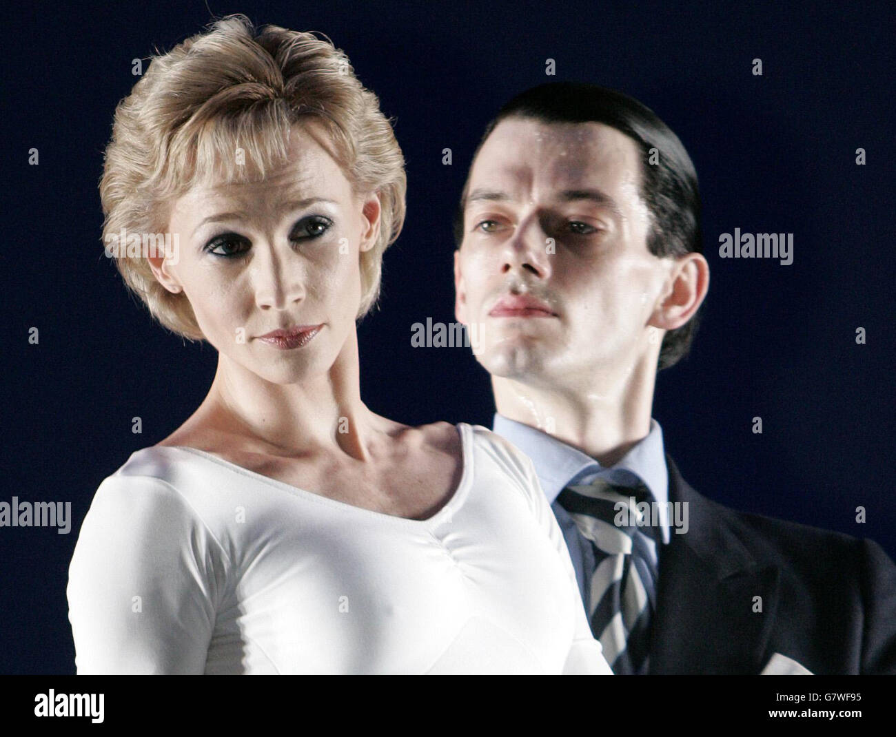 Dancer's Zara Deakin and Sean Ganley, respectively as Princess Diana ...