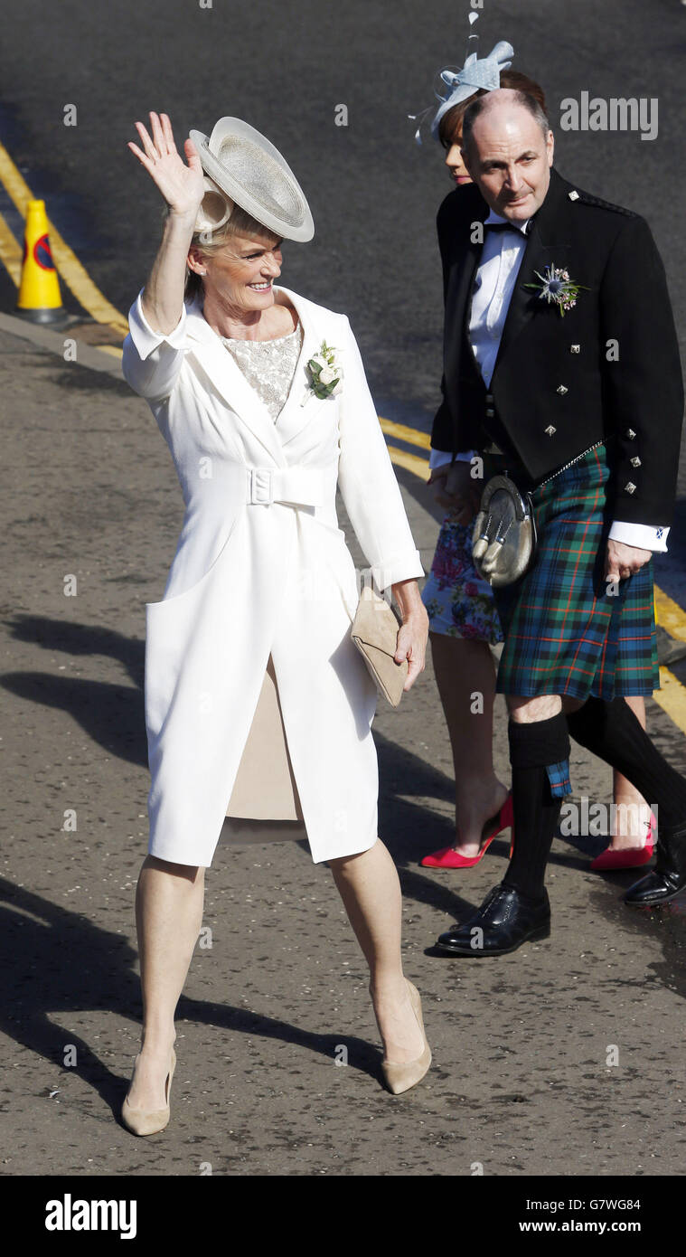Judy Murray At Wedding Andy Murray And Kim Sears' Wedding Day Mirror