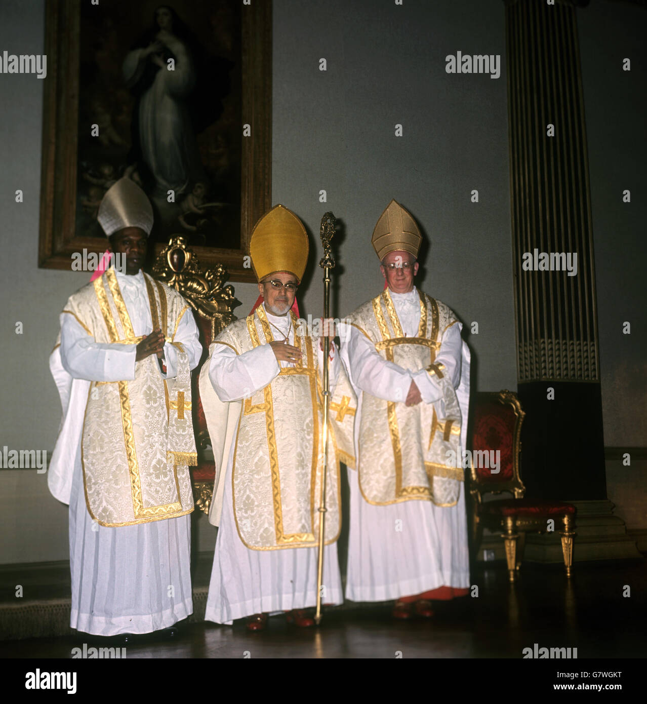 Religion - Three Cardinals Concelebrate Mass - Westminster Cathedral ...