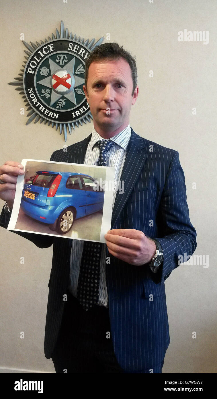 Police Service of Northern Ireland Detective Chief Inspector John McVea ...