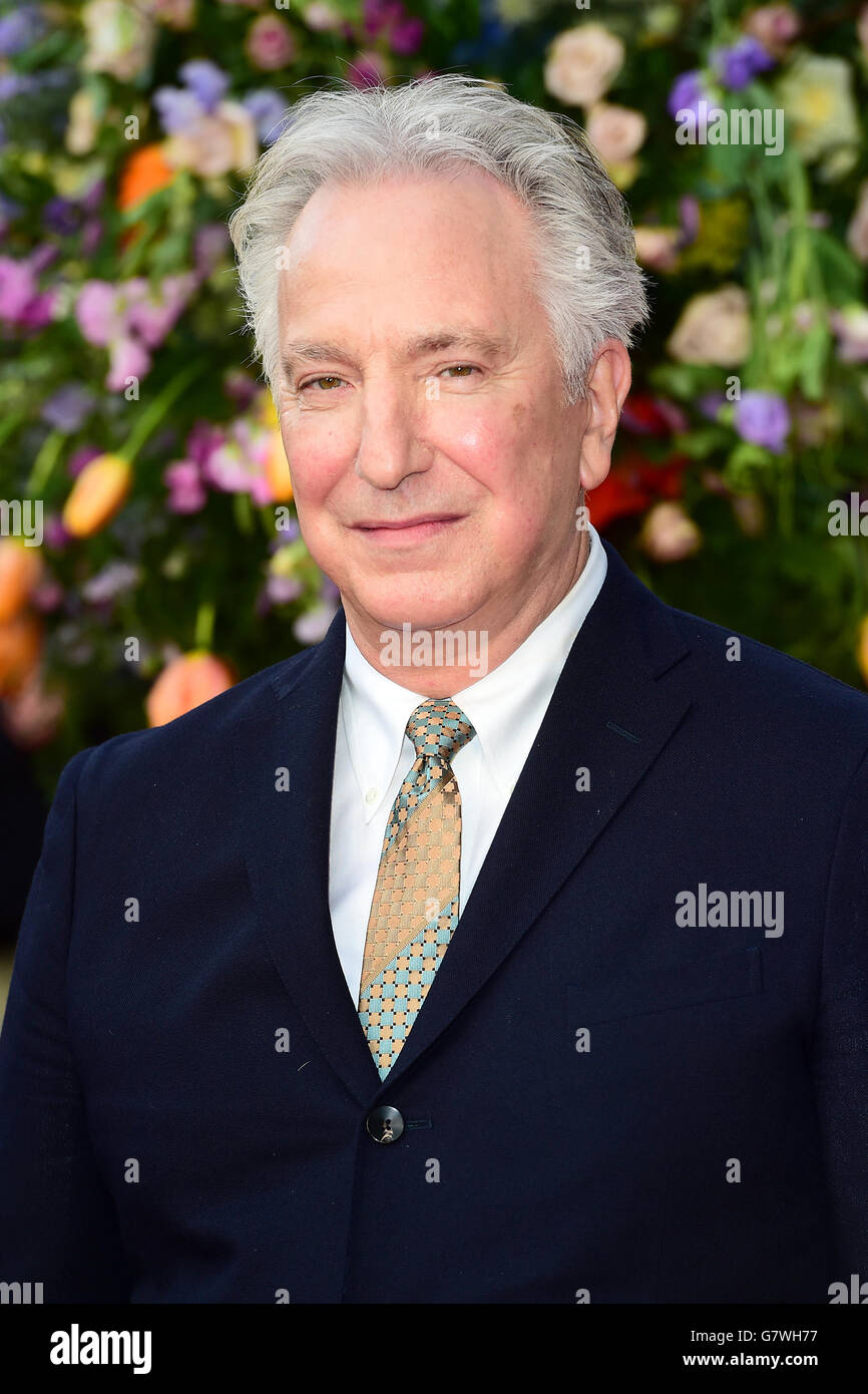 Alan rickman 2015 hi-res stock photography and images - Alamy