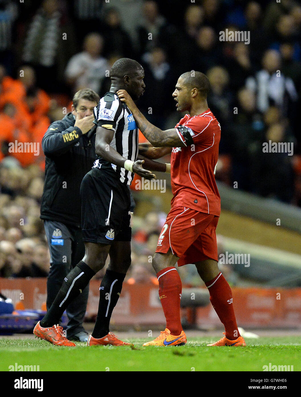Football grab grabbing neck holding hand hi-res stock photography and ...