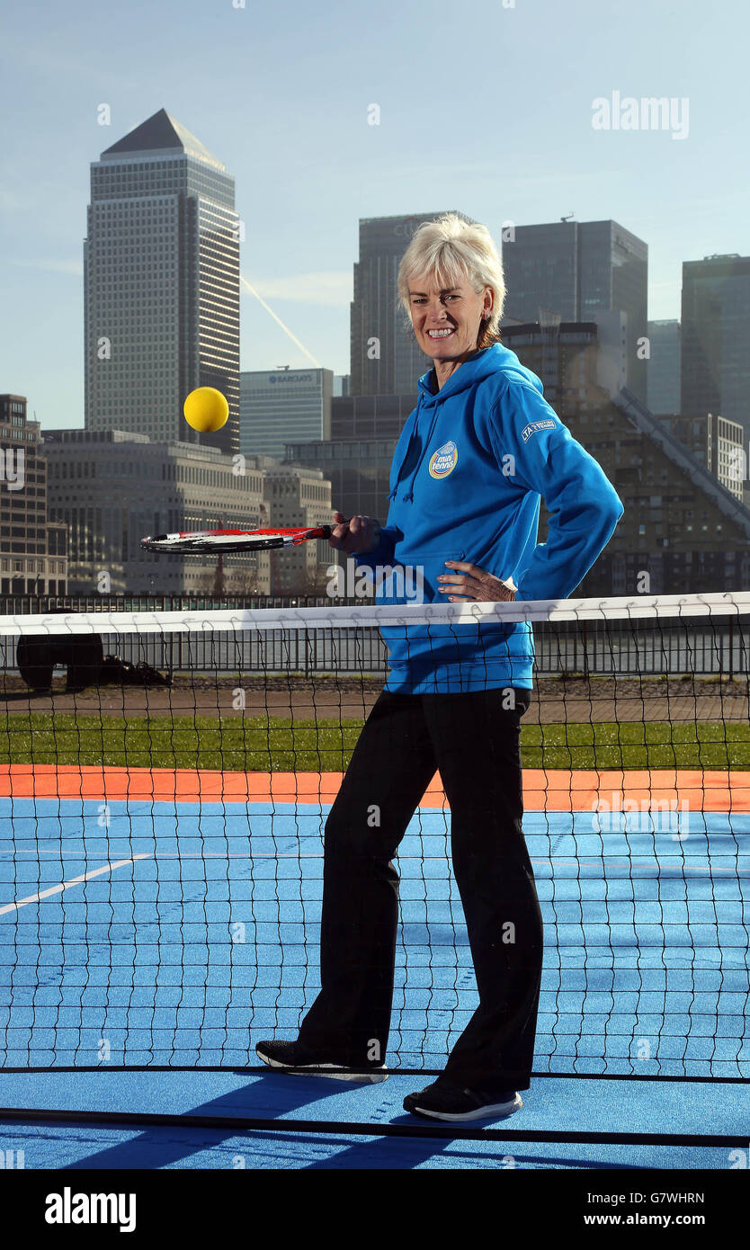 Highland Spring Everyone for Tennis campaign Stock Photo - Alamy